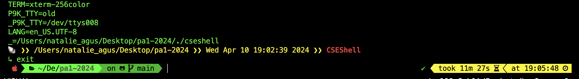 Builtin Commands | 50.005 CSE